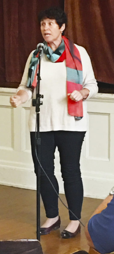 Voicing her stance | News, Sports, Jobs - Observer Today